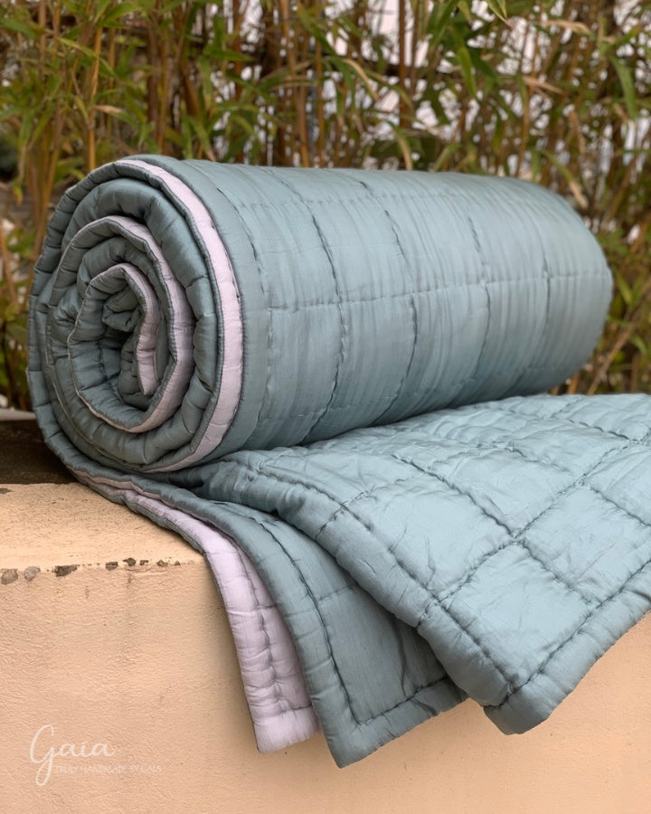 Hand-stitch mulberry silk sheet set – MadebyGaia